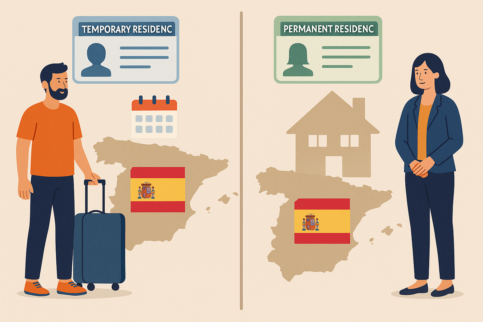 Diferencias Entre Permiso De Residencia Temporal Y Permanente En Espa a